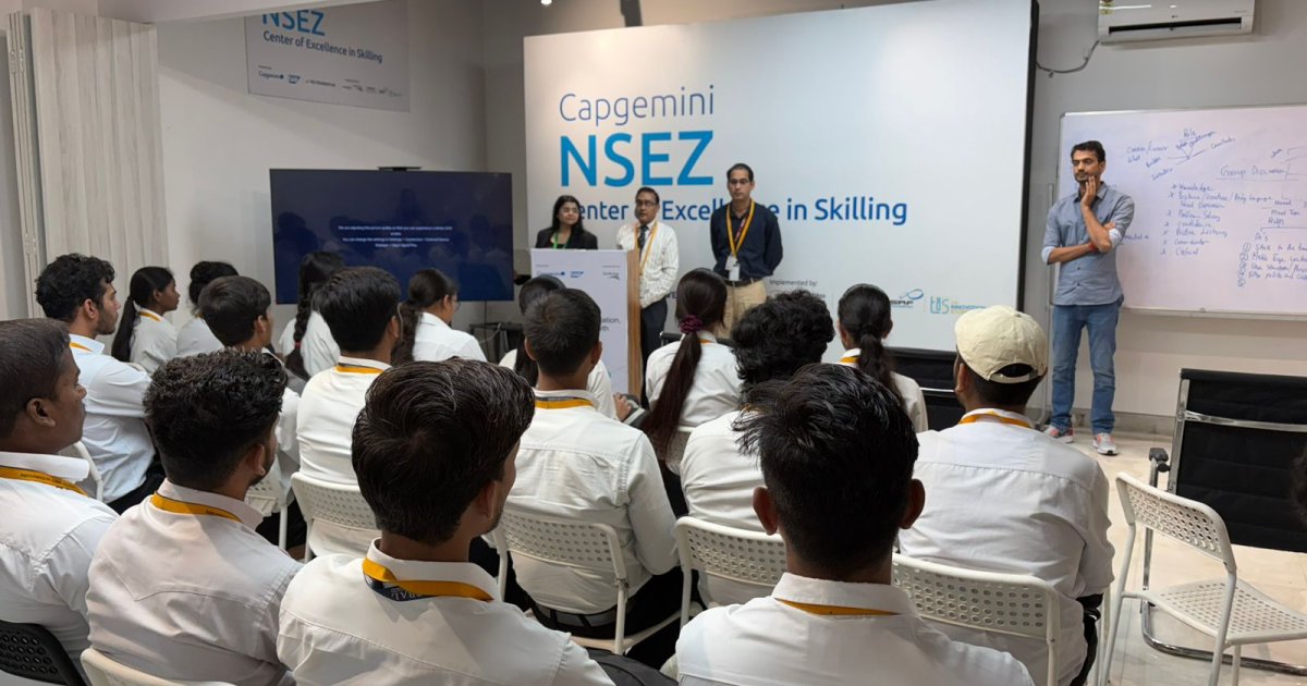 Career Counselling at Capgemini Centre of Excellence, NSEZ